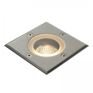 Saxby 103851 Pillar - Outdoor Matt Black Ground Recessed Light