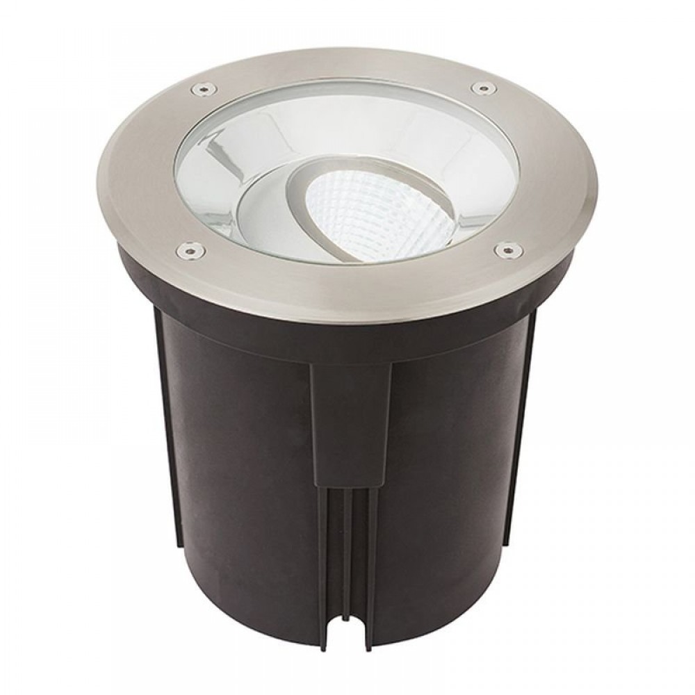 Saxby 94060 Hoxton - LED Stainless Steel Ground Recessed Light