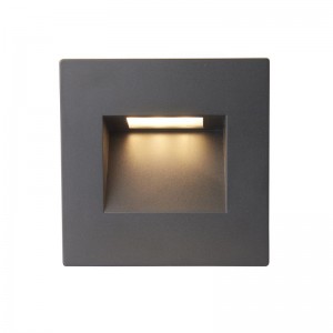 Saxby 103852 Albus - LED Black Downlight Round Brick Light CCT