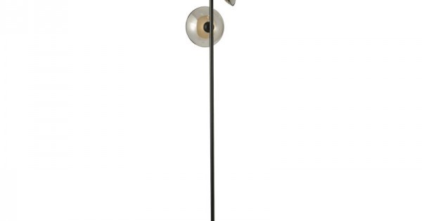Dar_Vol3 KAD4922 Kadience - Satin Black 3 Light Floor Lamp