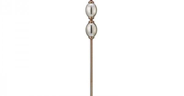 Cork Lighting FL24324 Mercury - Antique Brass & Mercury Glass