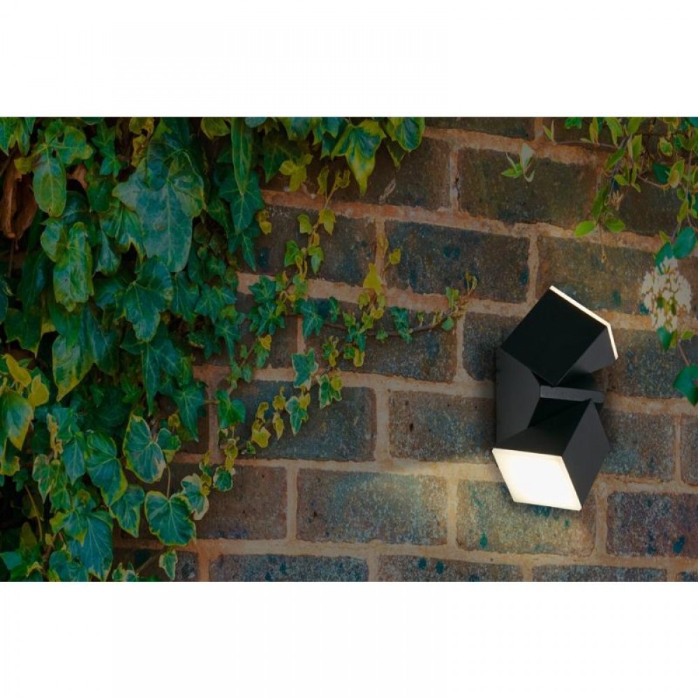 Searchlight 36170BK Montana - Black LED Rotatable Wall Lamp