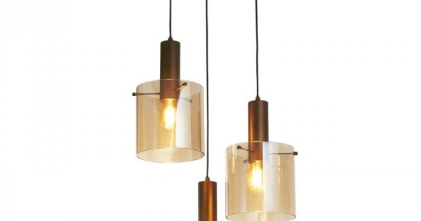 Searchlight 88910-3MO Sweden - Matt Brown 3 Light Cluster