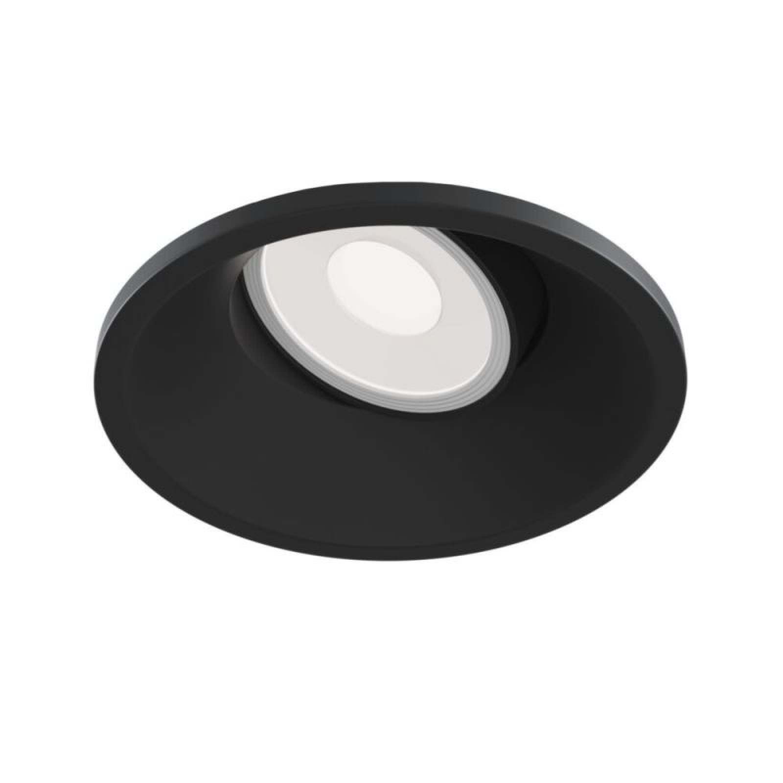 Maytoni DL028-2-01B Dot - Adjustable Black Recessed Downlight