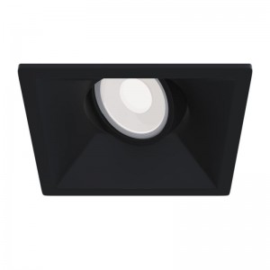 Maytoni DL029-2-02B Dot - Adjustable Twin Black Recessed