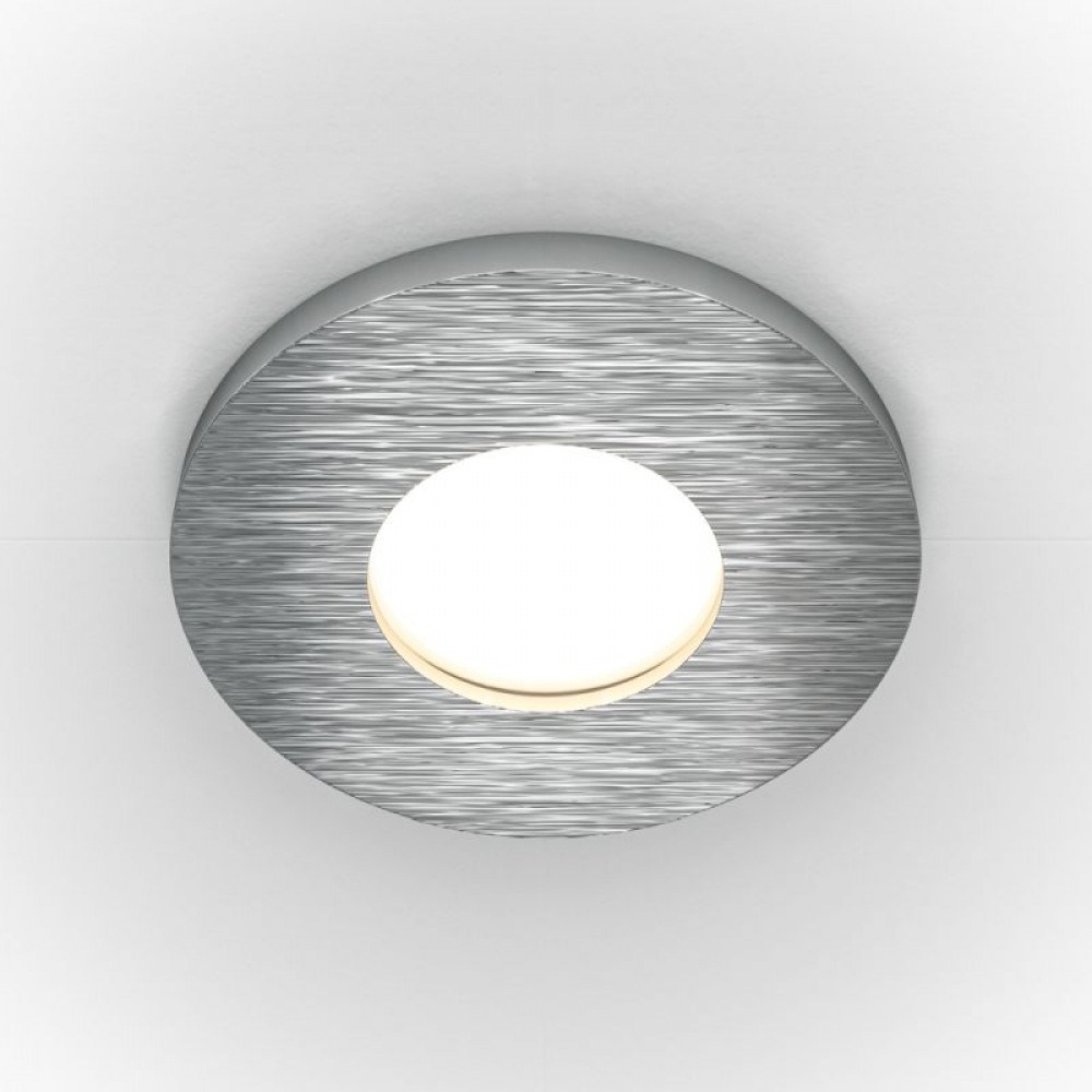 Maytoni DL083-01-GU10-RD-S Stark - Silver Recessed Downlight