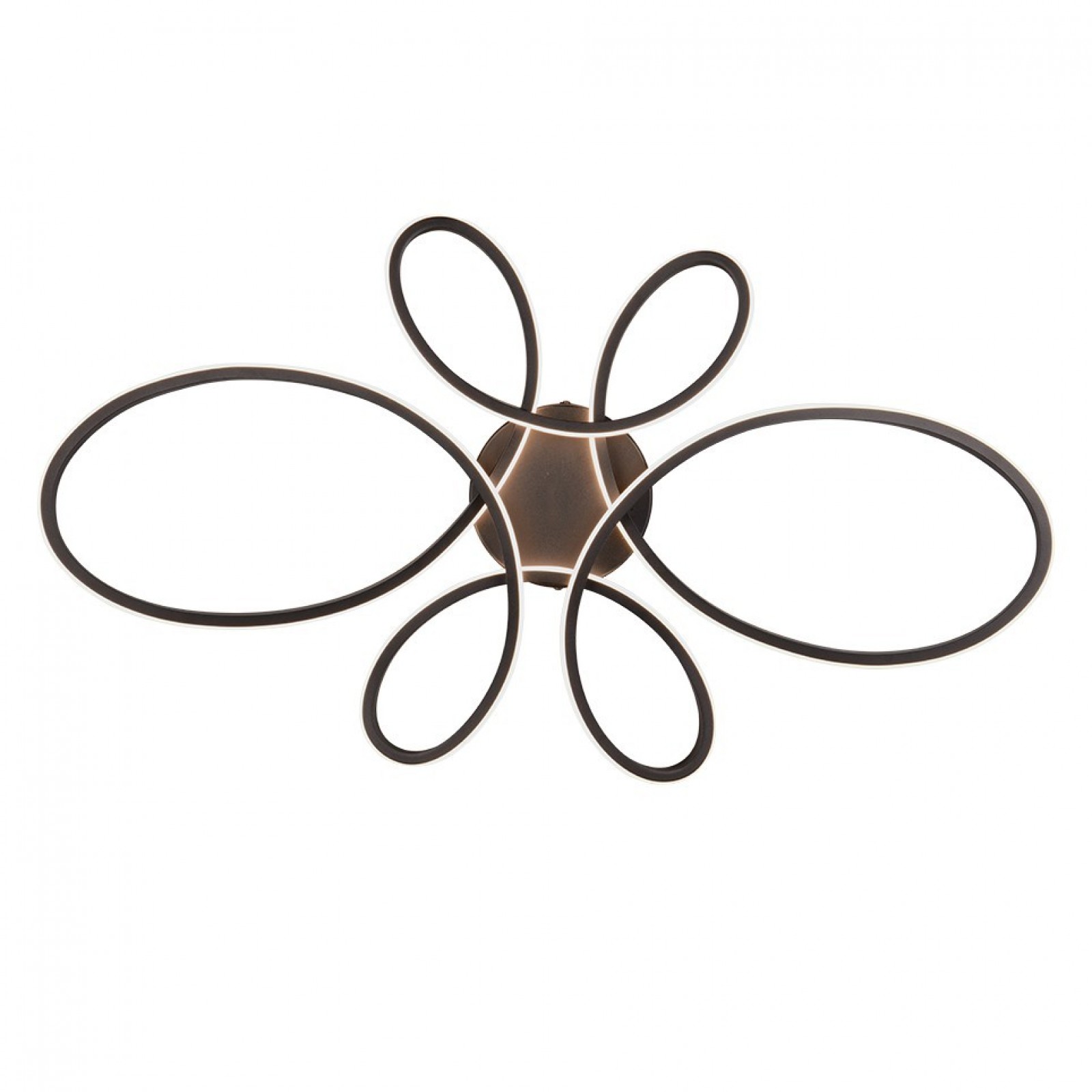 Trio 645619132 Fly - Black LED Ceiling Lamp 3000K