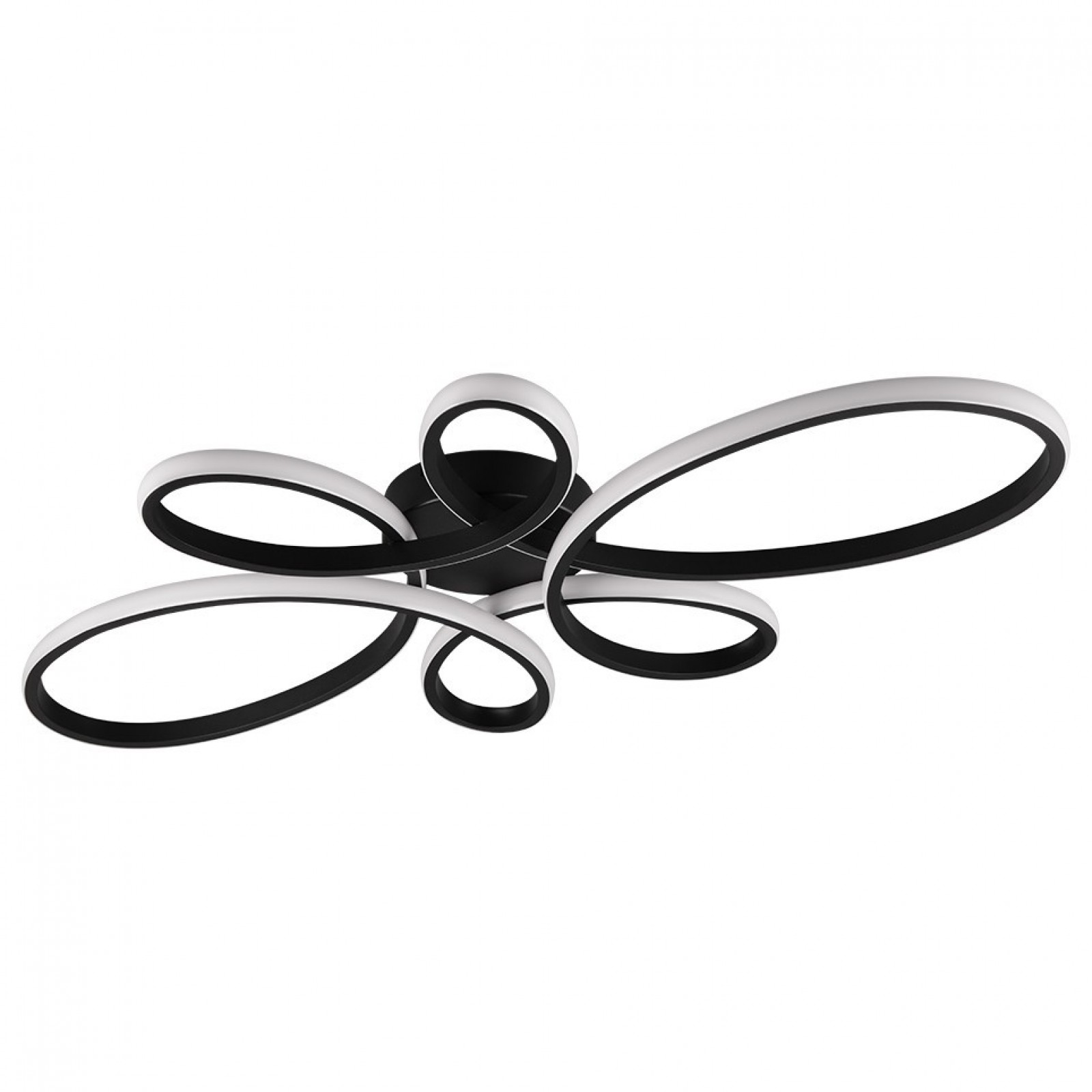 Trio 645619132 Fly - Black LED Ceiling Lamp 3000K